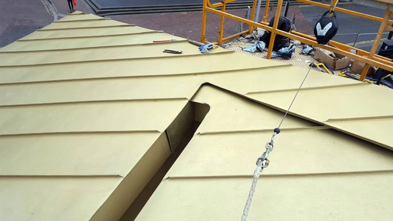 The Bund zinc roof