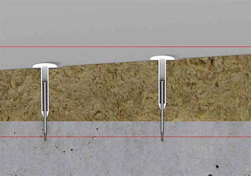 Fixing innovation streamlines installation of tapered insulation