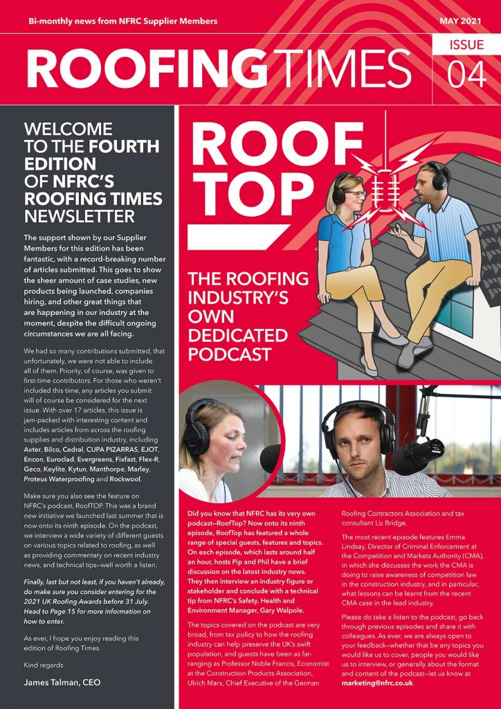 Roofing Times magazine