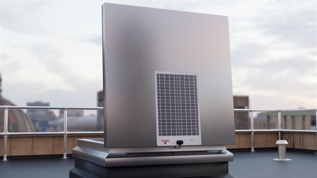 Meet the new Surespan solar-powered roof hatch