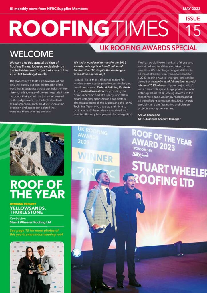 Roofing Times magazine