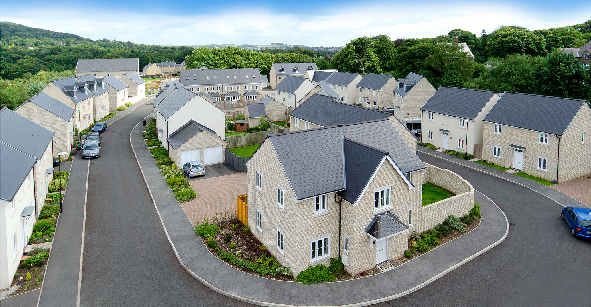 Swisspearl Westerland Slate and Ridges