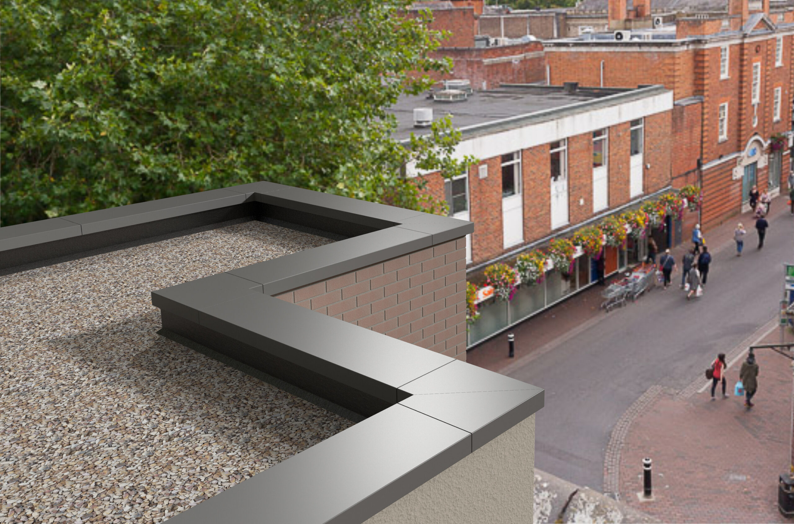 Skyline Architectural Aluminium Copings from Alumasc: The Contractor's ...
