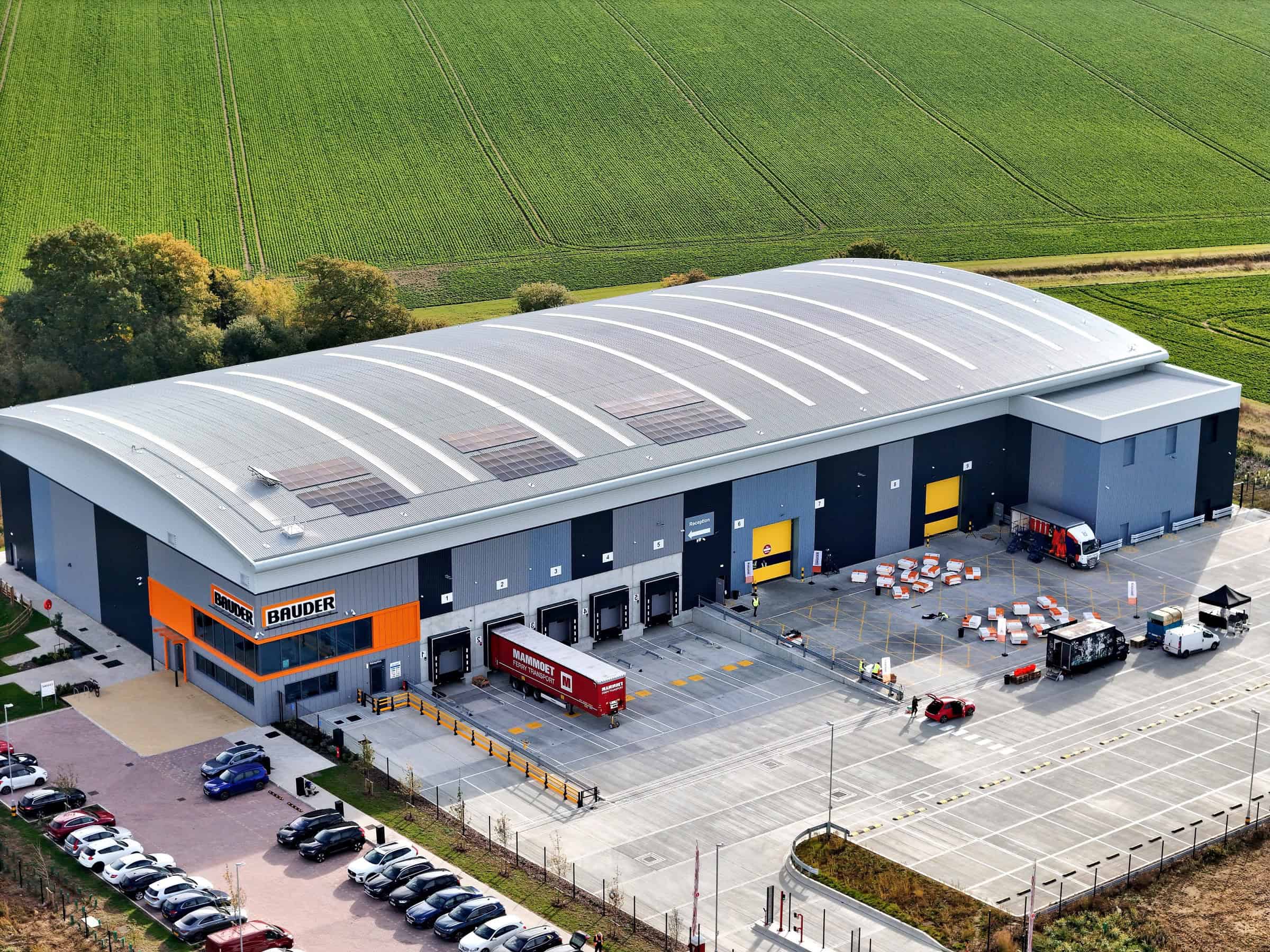 Bauder Officially Opens New Distribution Centre